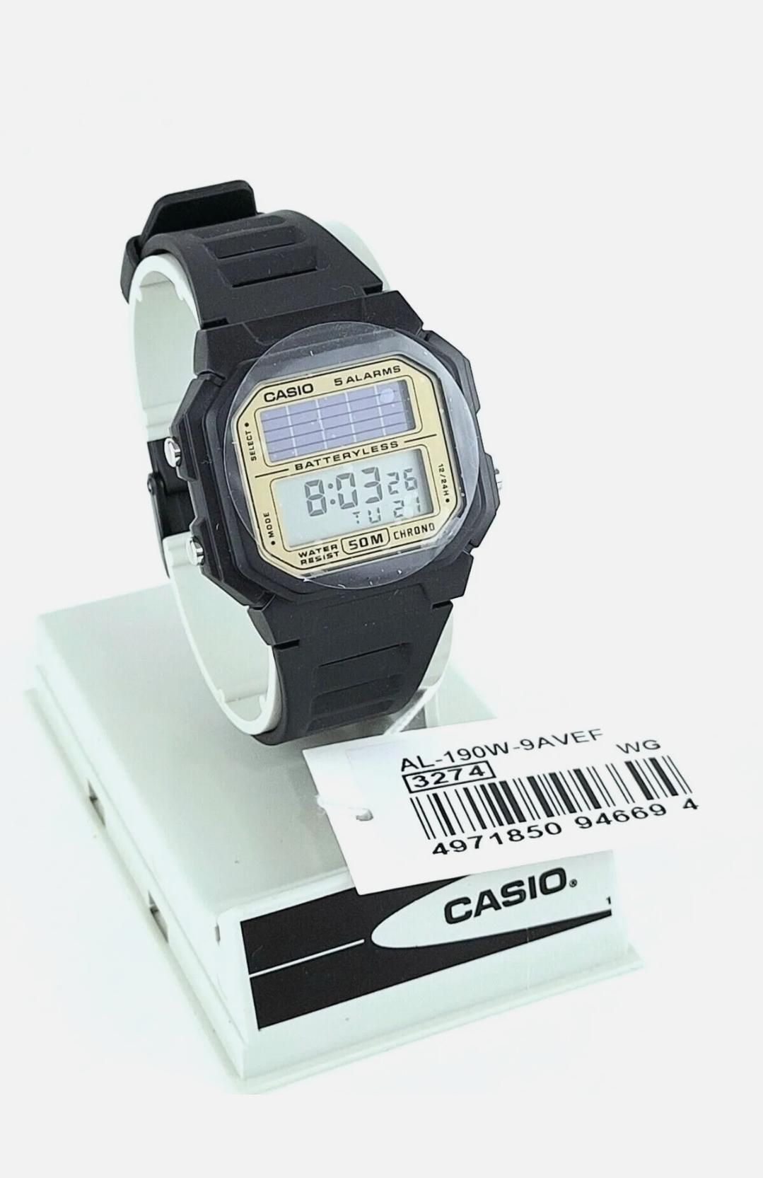 CASIO AL-190W-9AVEF El vintage solar de Casio que nació costando 25 ...