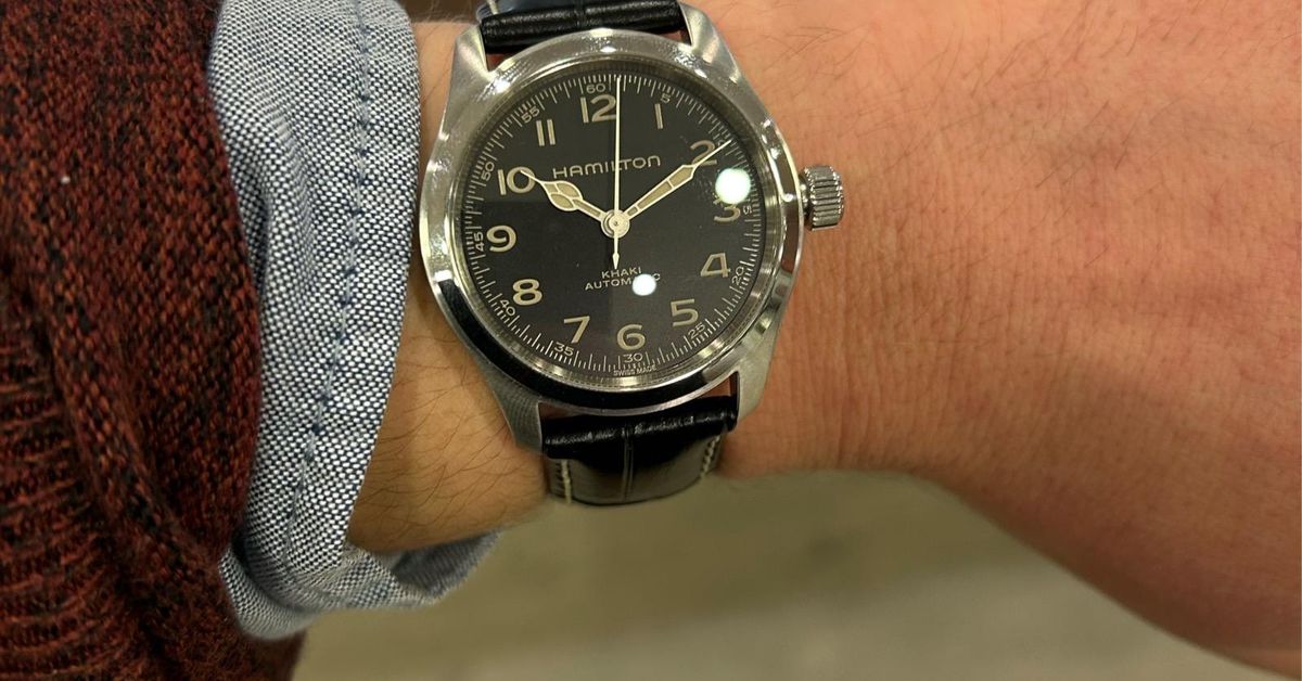Hamilton Murph on leather strap vs bracelet | WatchCrunch