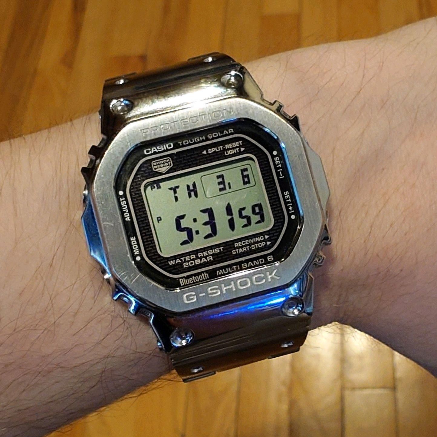 Casio G-Shock GMWB5000D-1 | WatchCrunch