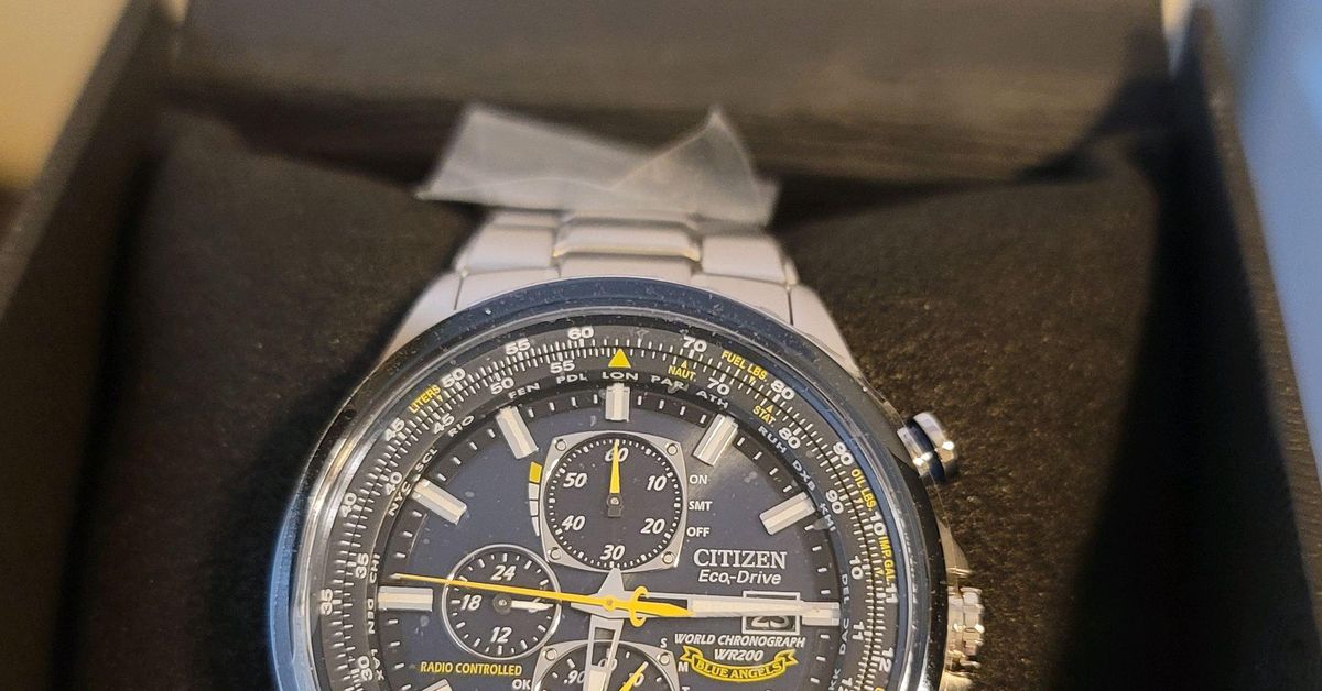 Citizen World Chrono A-T "Blue Angels" | WatchCrunch