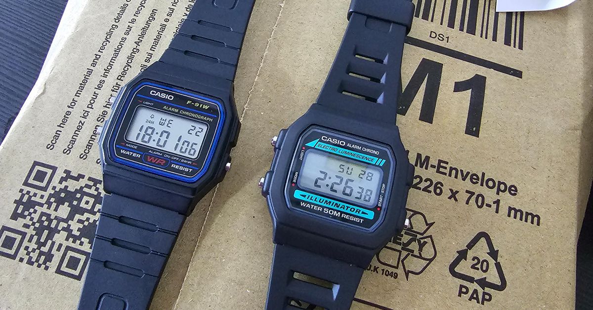Finally! The Tiffany Casio w86 | WatchCrunch