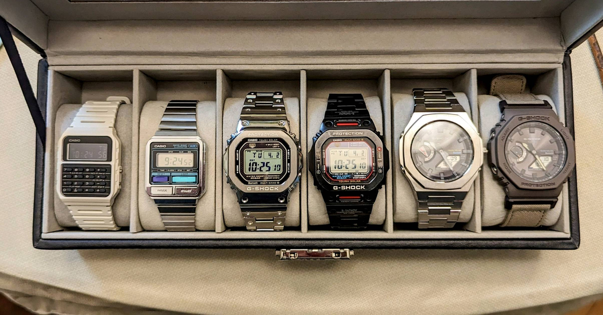 Current state of the Casio collection. | WatchCrunch