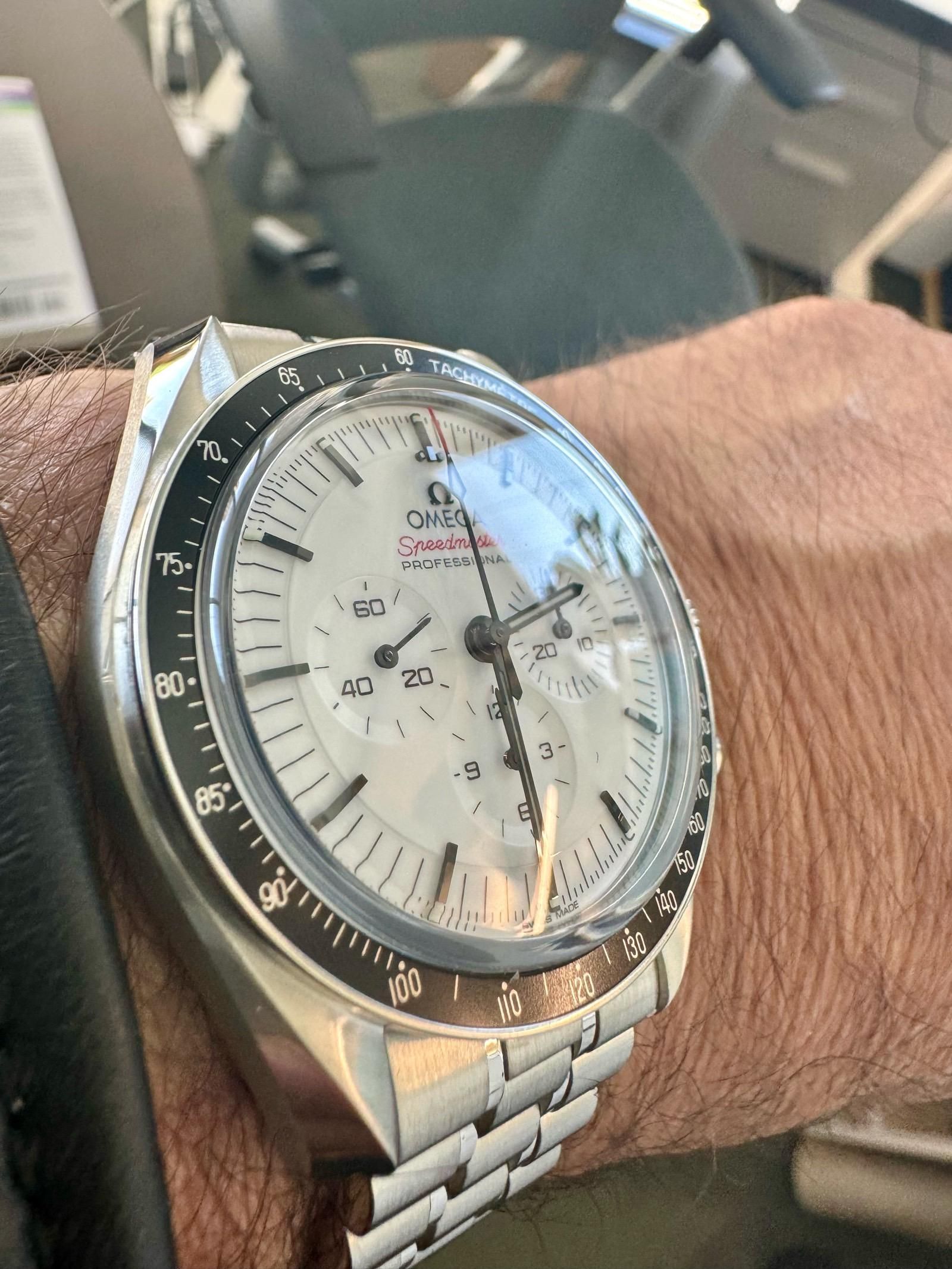 The new White Speedmaster | WatchCrunch