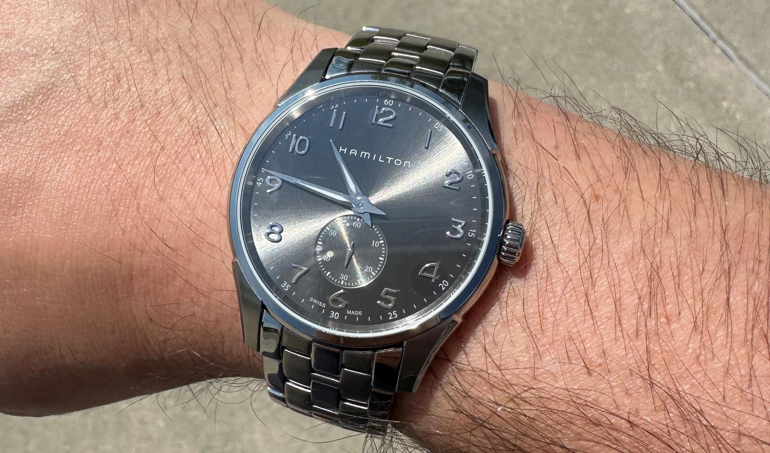Hamilton watch battery drained and stopped | WatchCrunch