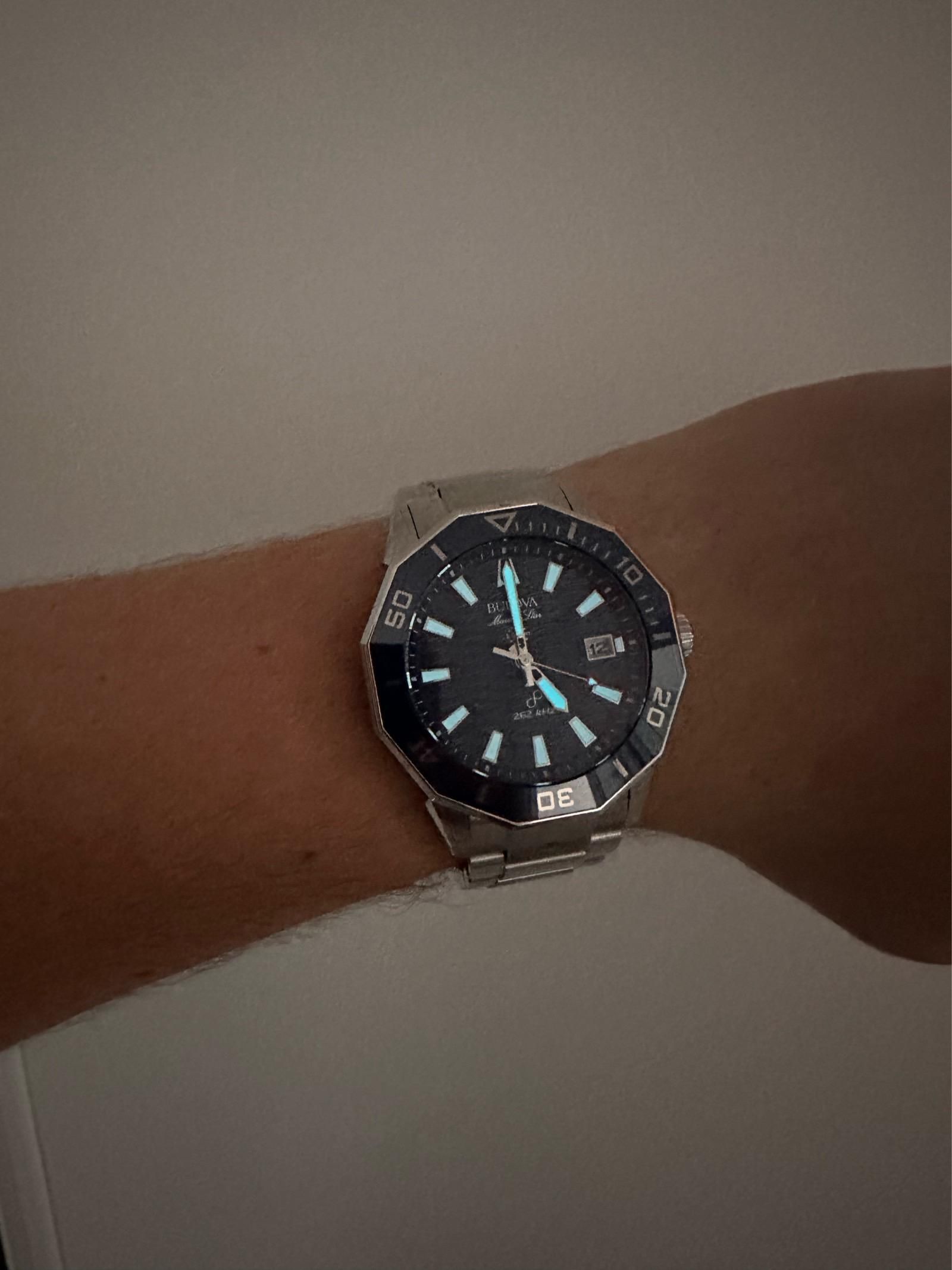 NWA Bulova Marine Star ref. 96B433 | WatchCrunch
