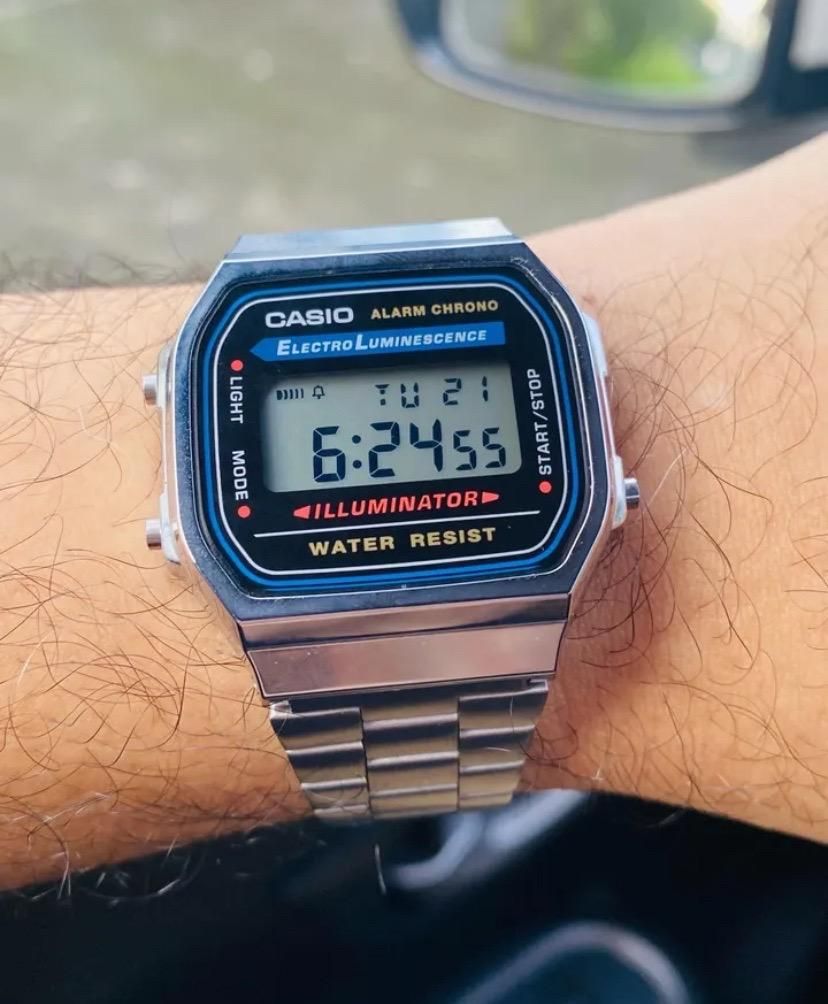 Casio A168WA-1 | WatchCrunch