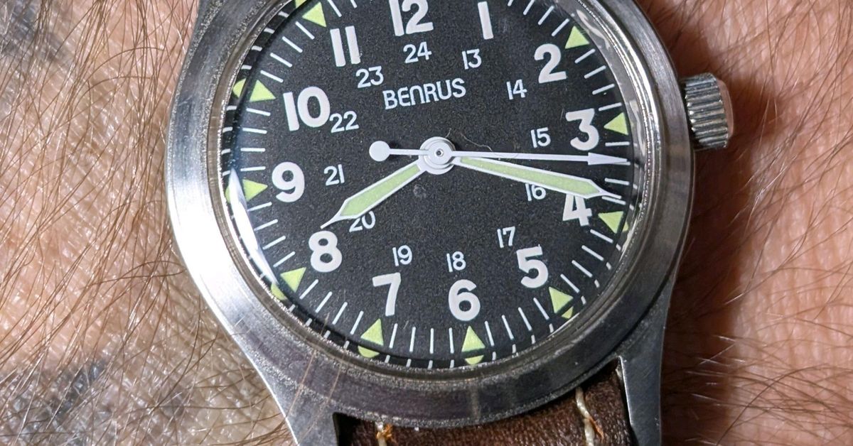 Benrus military 1994 reissue | WatchCrunch