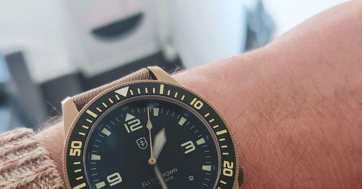 Elliot Brown Holton Pro Automatic 101–A12 | WatchCrunch
