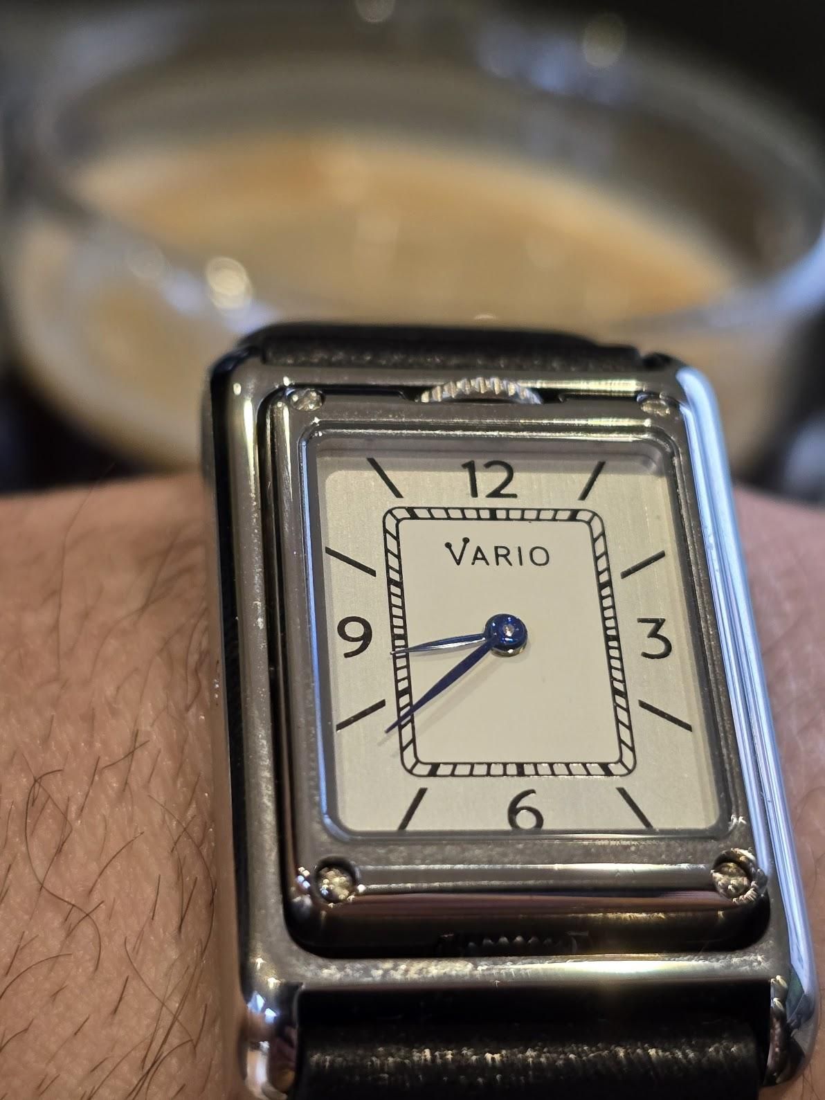 Vario VERSA Reversible Dual Time — Two Lives, One Watch | WatchCrunch