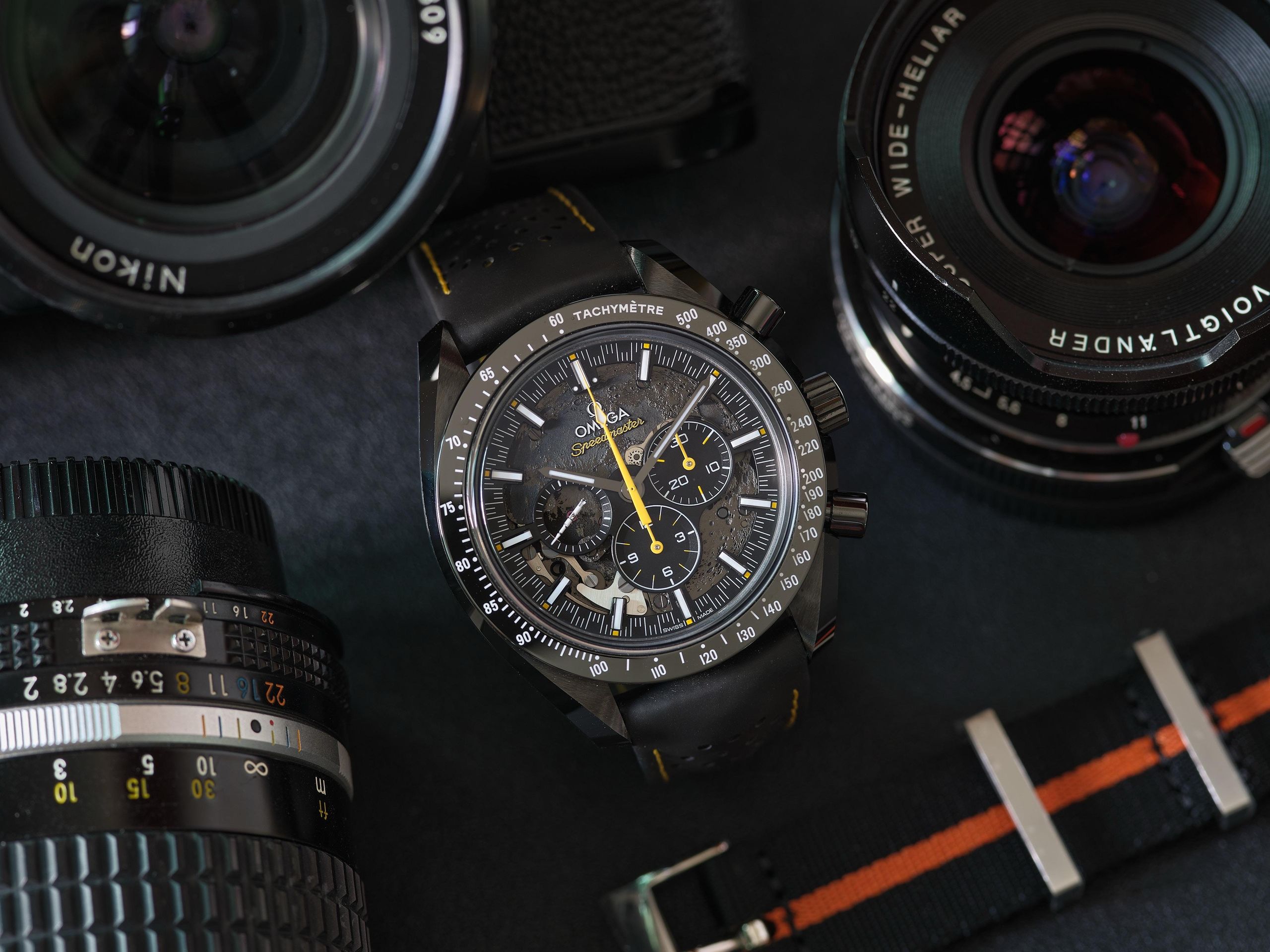 Omega "Apollo 8" Speedmaster Dark Side of the Moon | WatchCrunch