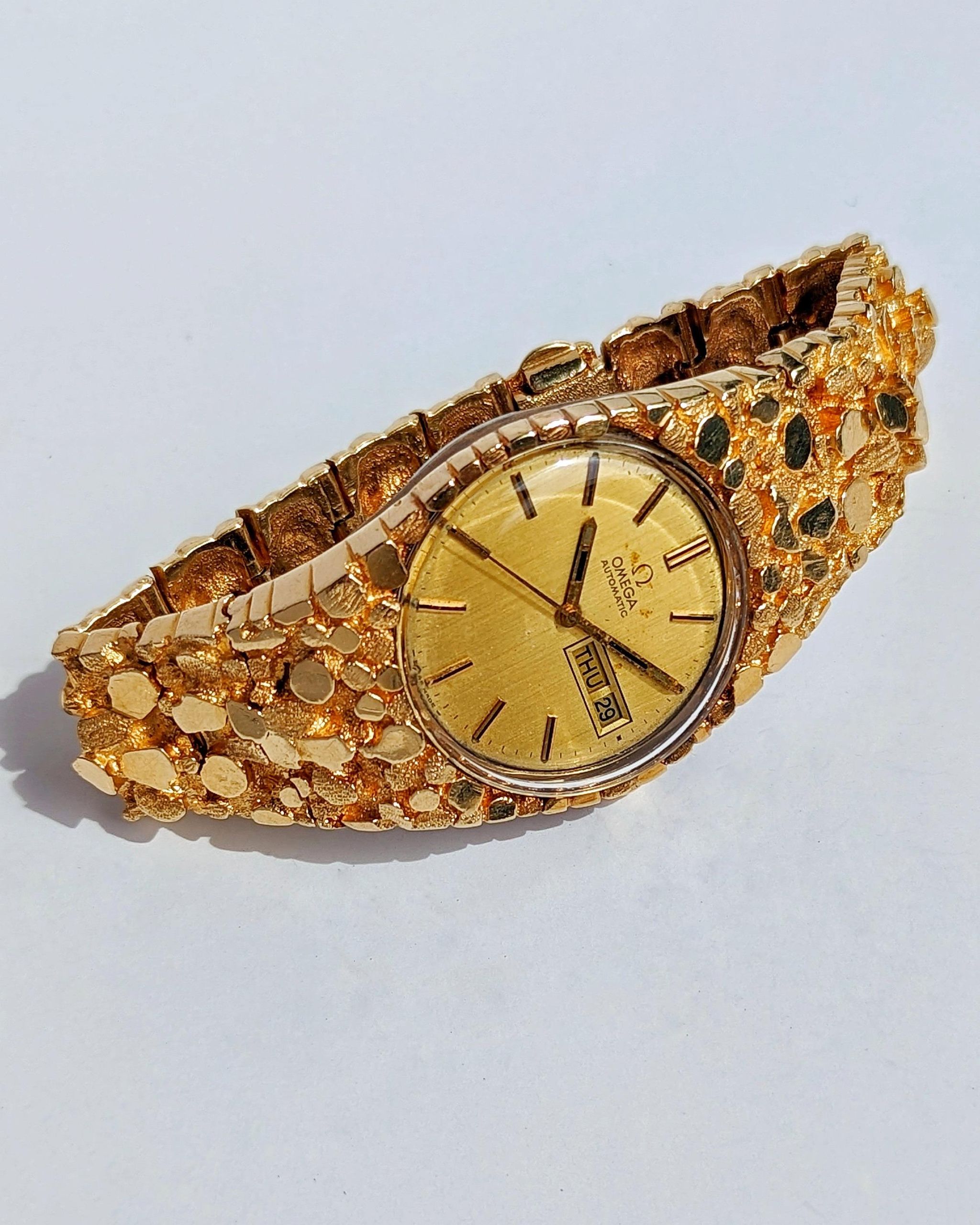 Nugget gold making a comeback? - Custom Vintage Omega Day-Date ...