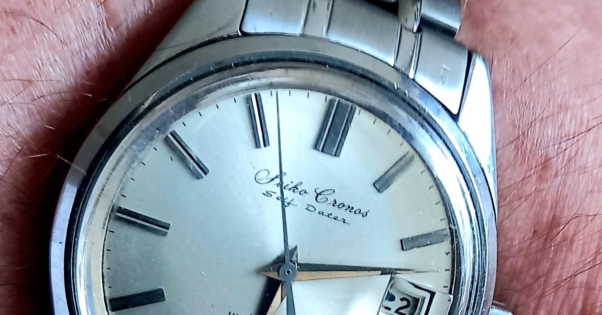 1964 SEIKO Cronos 718990 Self Dater😃 | WatchCrunch