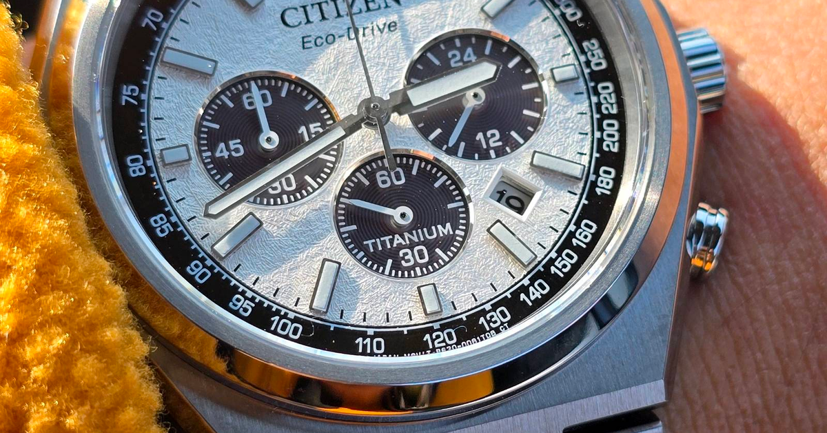 Citizen Zenshin Chronograph Panda | WatchCrunch