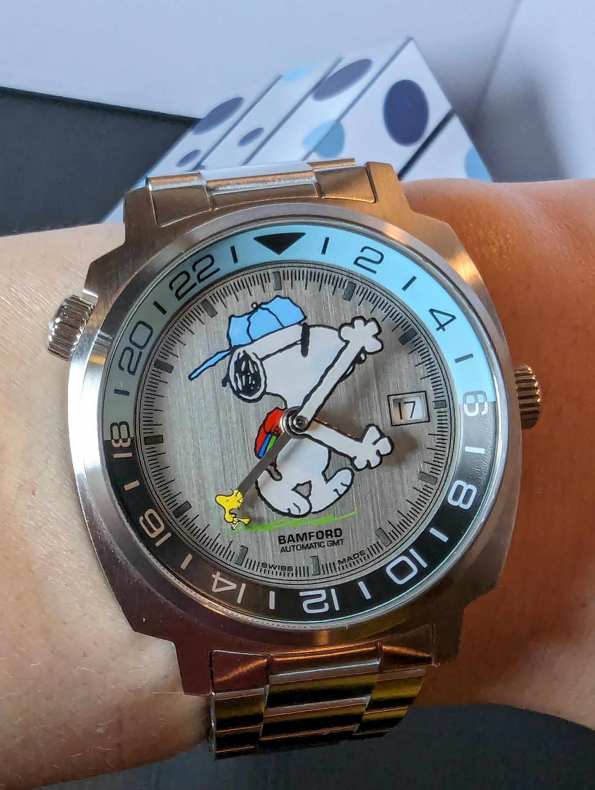 Bamford 'On Campus' Snoopy GMT (Watches@ Edition) | WatchCrunch