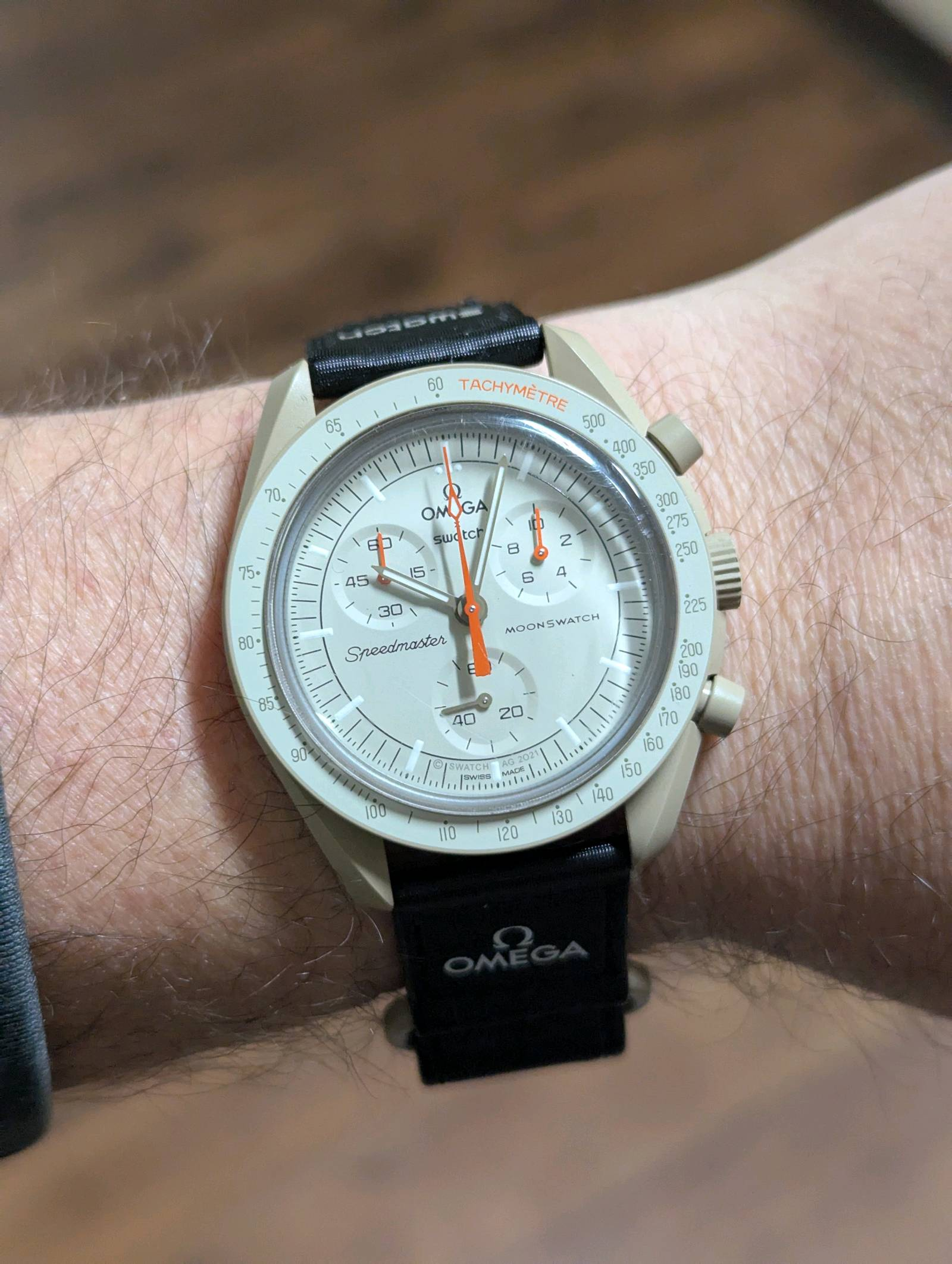 Omega x Swatch MoonSwatch Jupiter | WatchCrunch