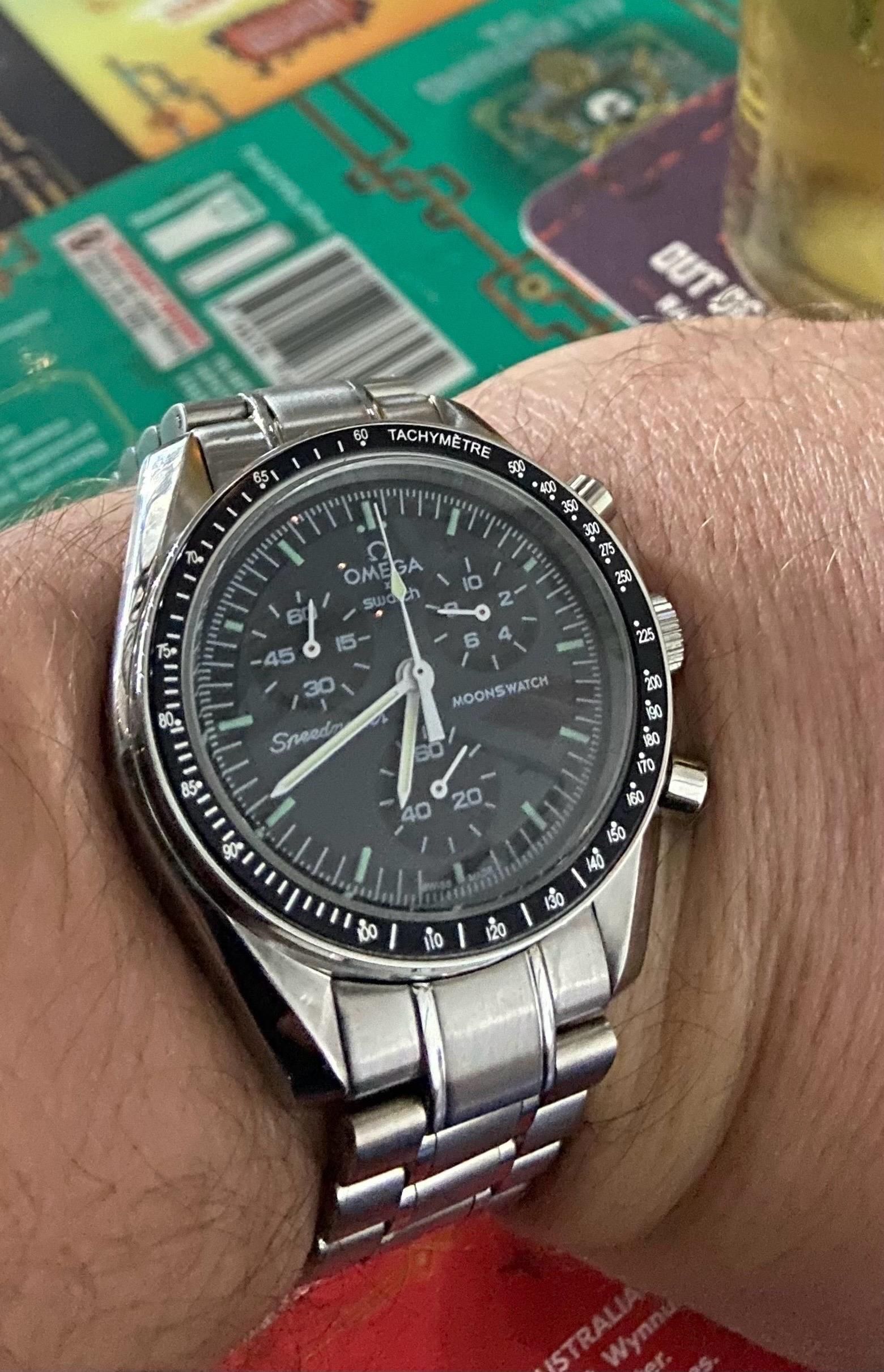 Omega Swatch Mod | WatchCrunch