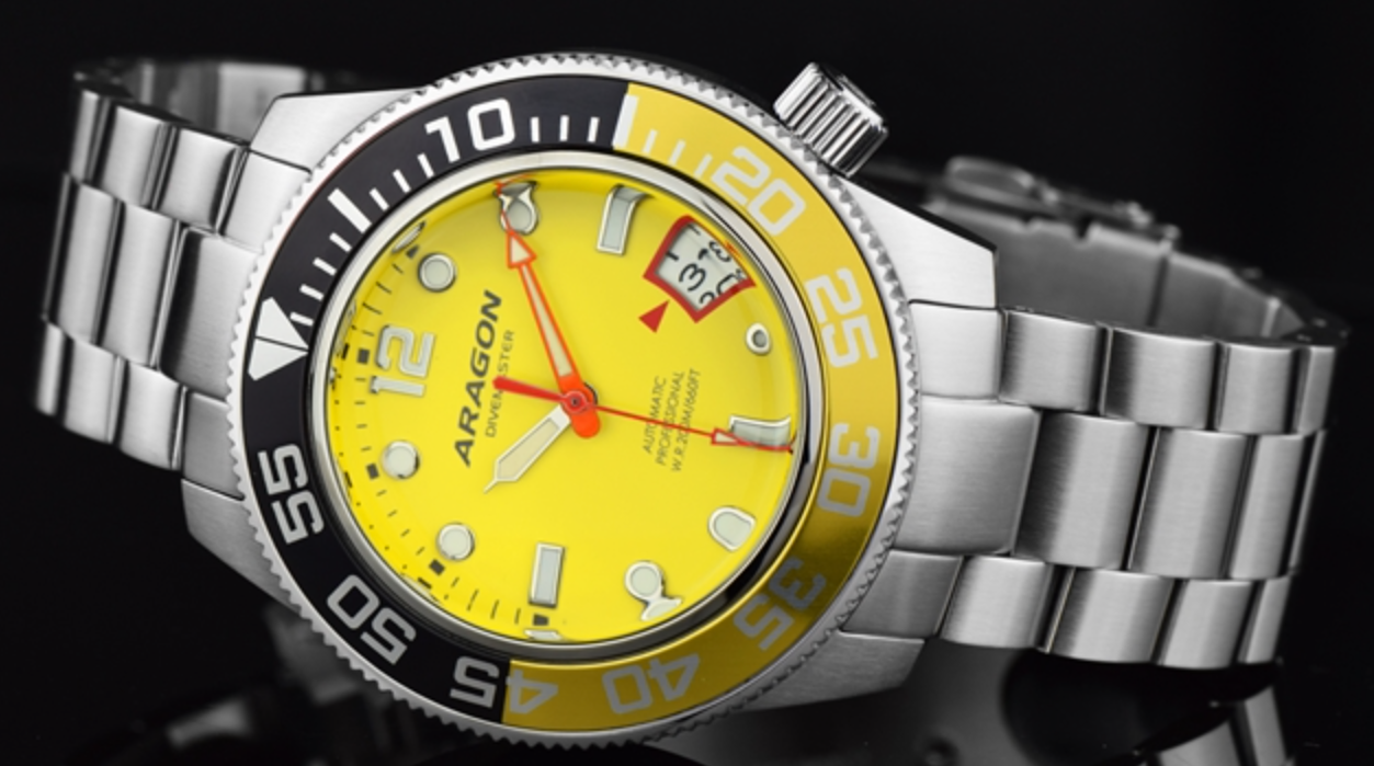 Do you know about Aragon? A watch brand I don't see too often on the ...