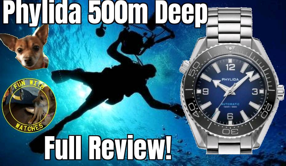 Phylida 500m Dive Watch Review | WatchCrunch