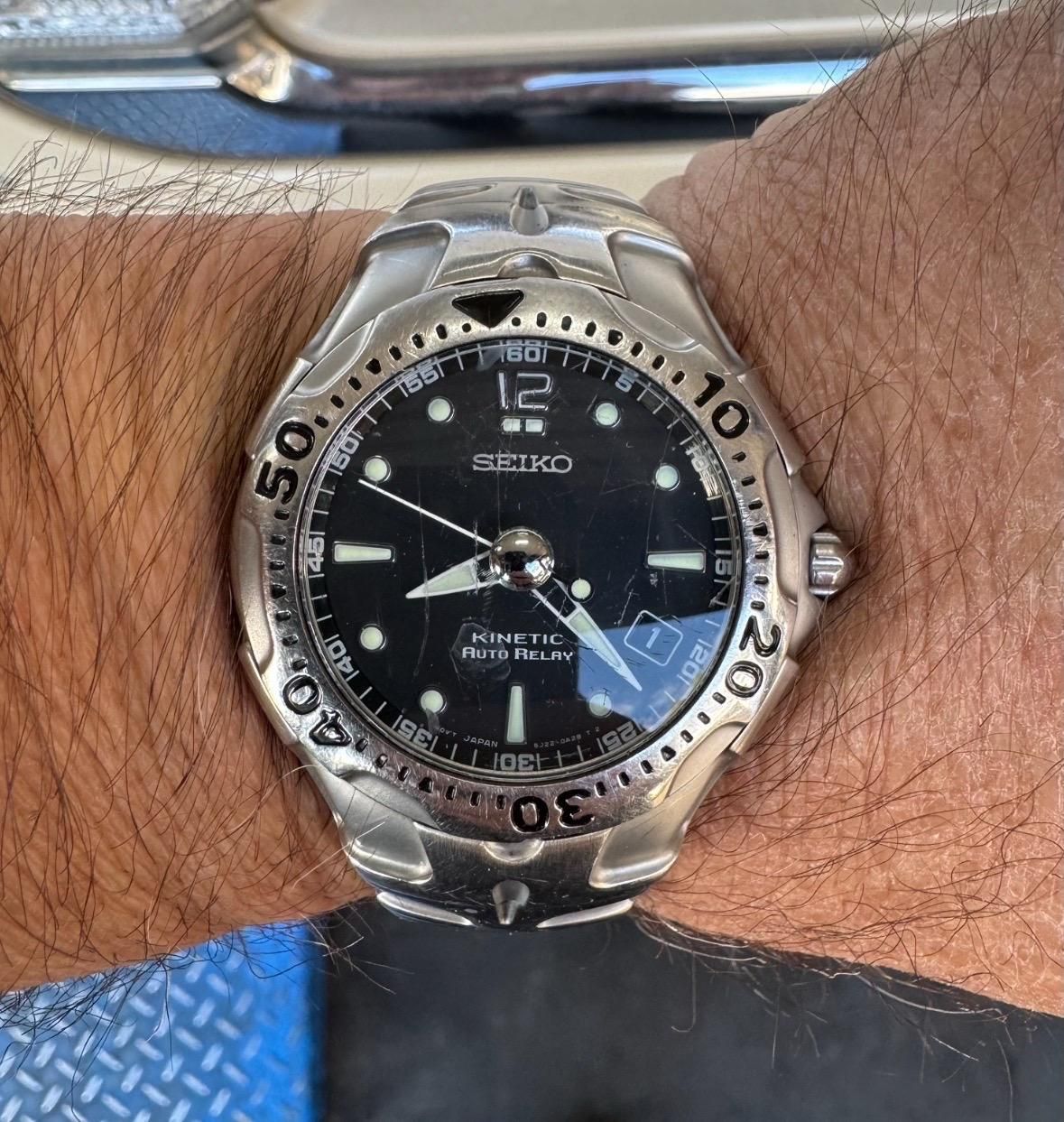 SEIKO KINETIC AUTO RELAY | WatchCrunch