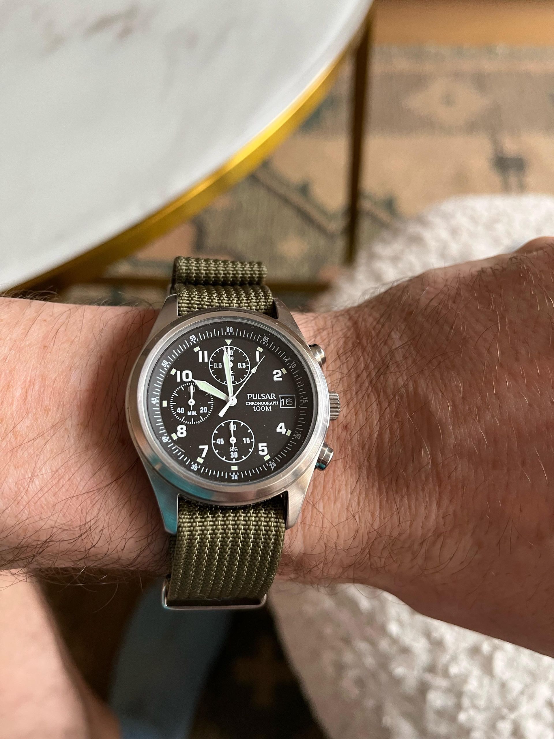 Pulsar 1st Generation Chronograph V657-X063 | WatchCrunch