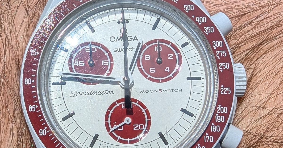 Omega x Swatch Pluto Moonswatch | WatchCrunch