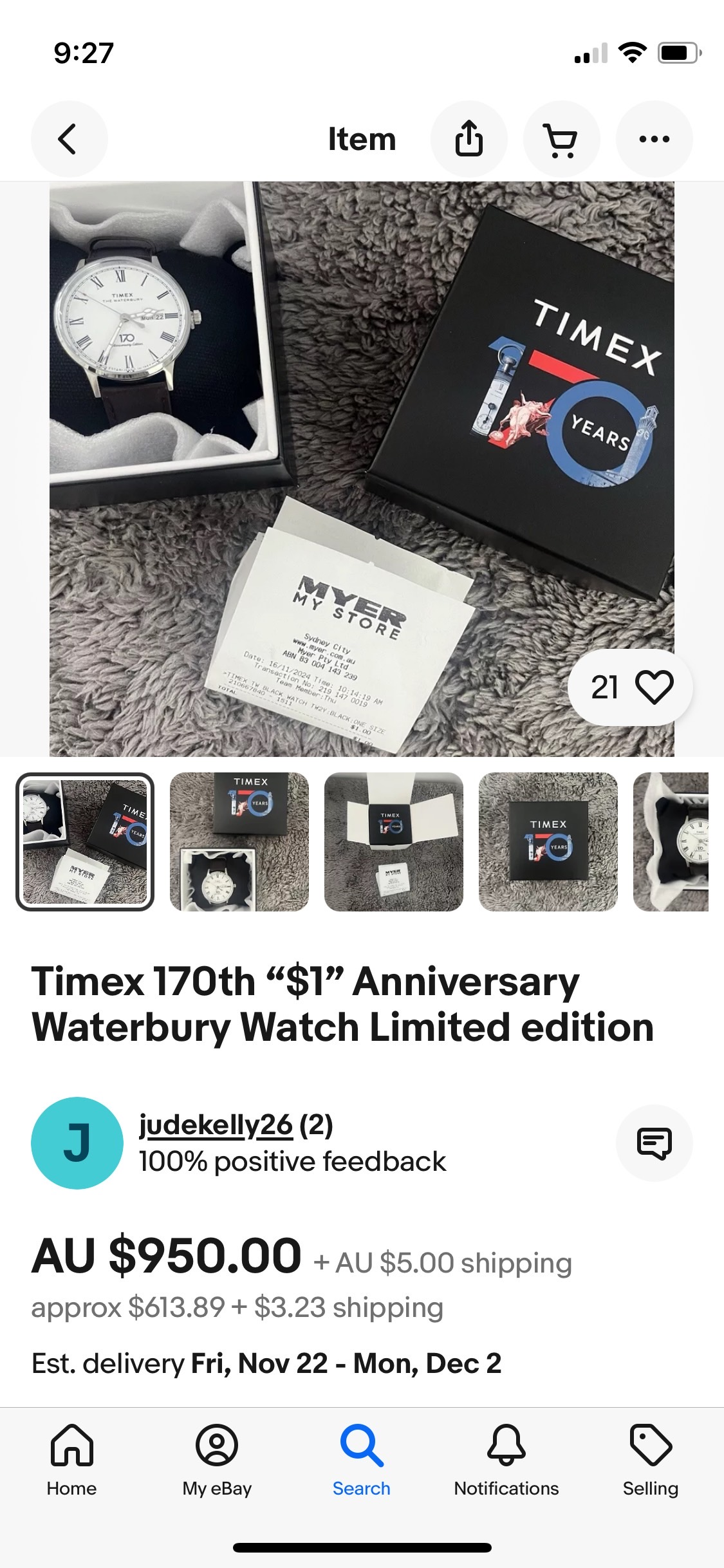 Timex 1 Dollar Watch | WatchCrunch