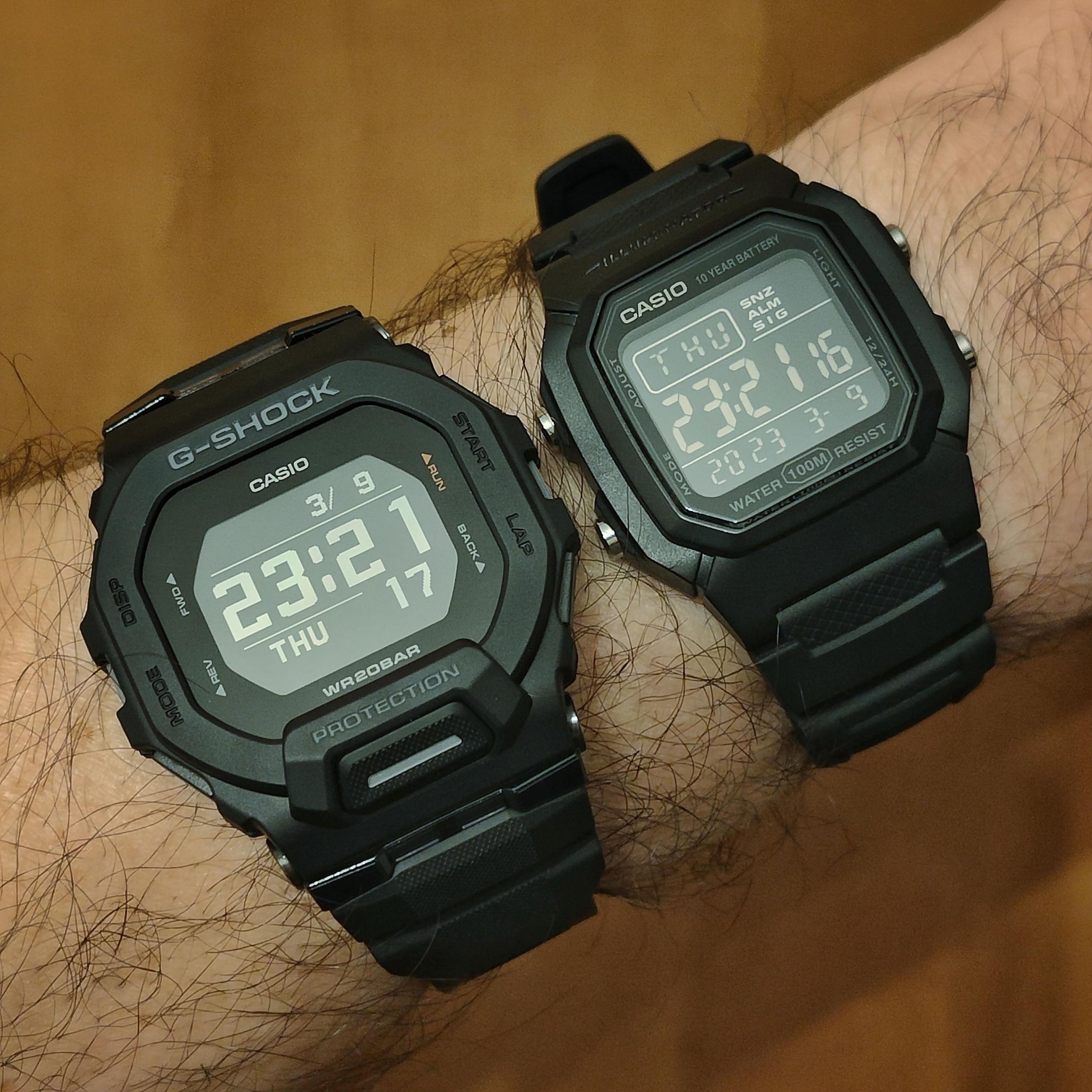 Comparing Casios. | WatchCrunch