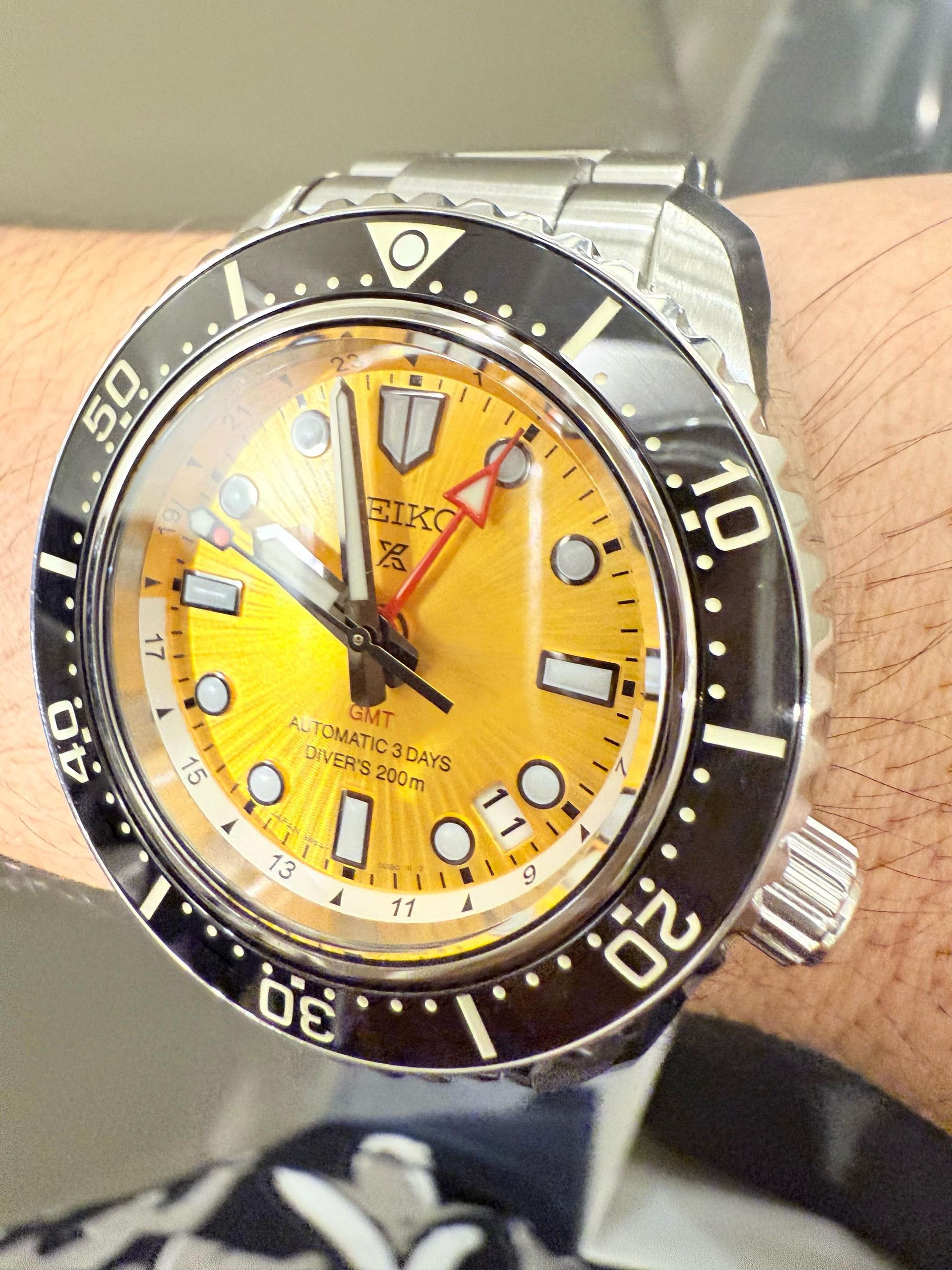 Seiko Prospex Diver GMT Night of Siam [SPB487J1] | WatchCrunch