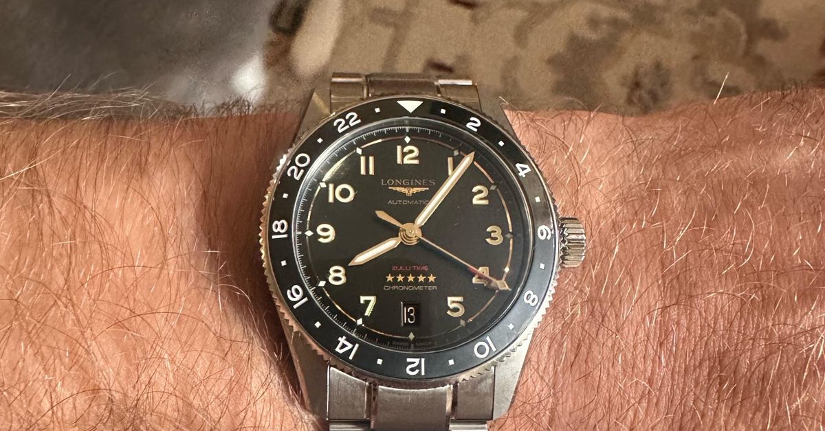 Longines Spirit Zulu Time Titanium | WatchCrunch