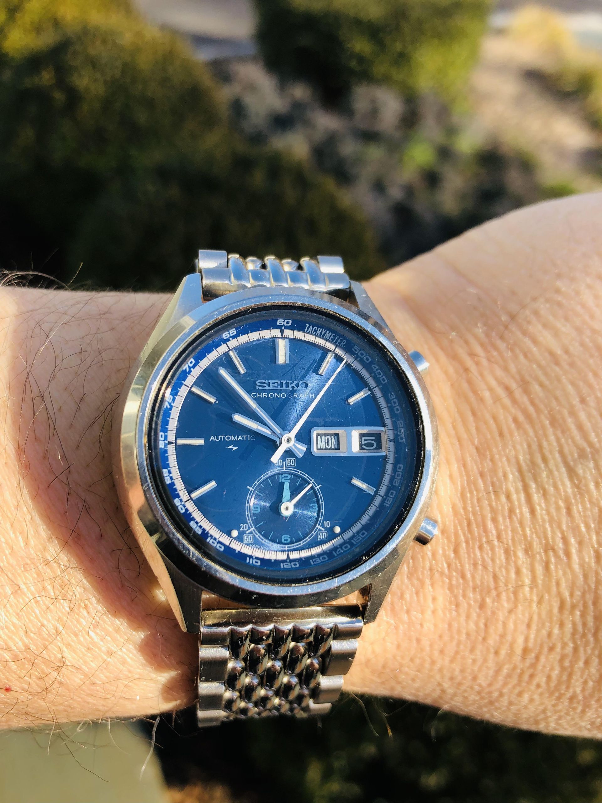 Seiko Chronograph Movements. Three examples. | WatchCrunch