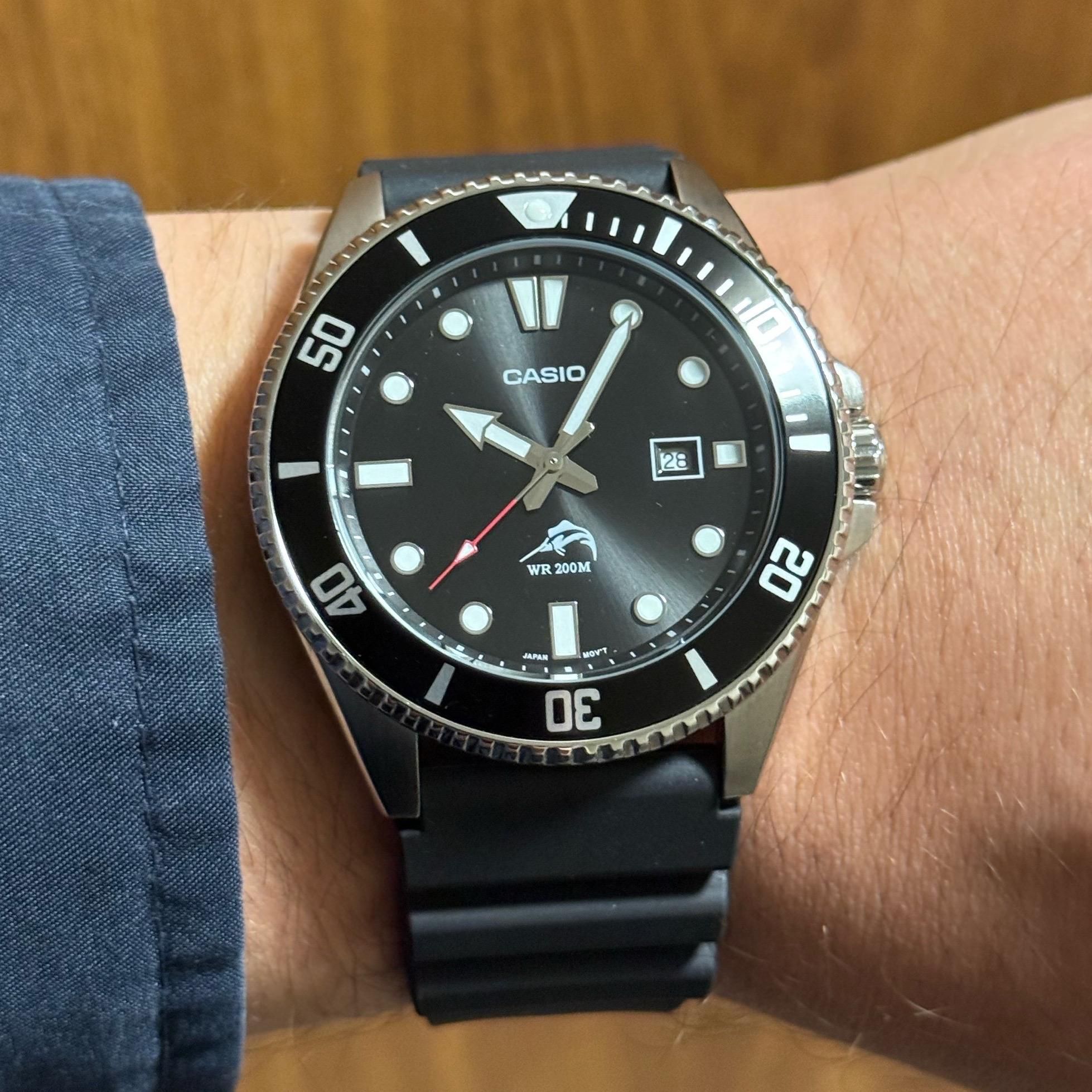 Casio Duro MDV106-1A | WatchCrunch