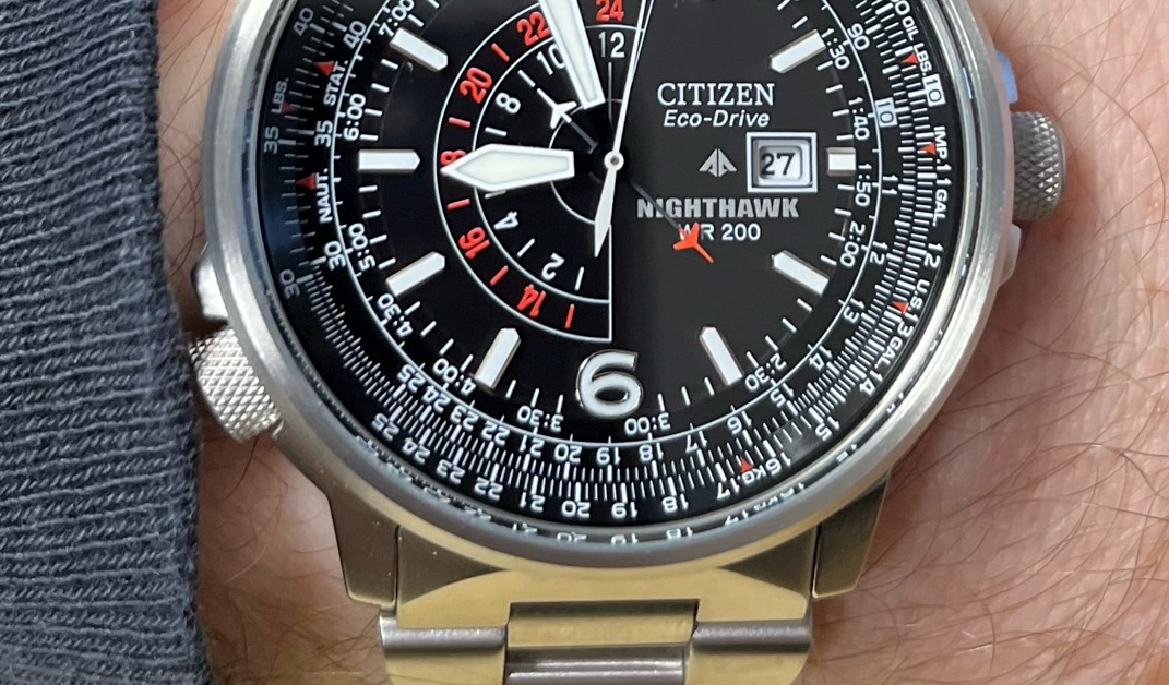 Citizen Promaster Nighthawk Pilot | WatchCrunch