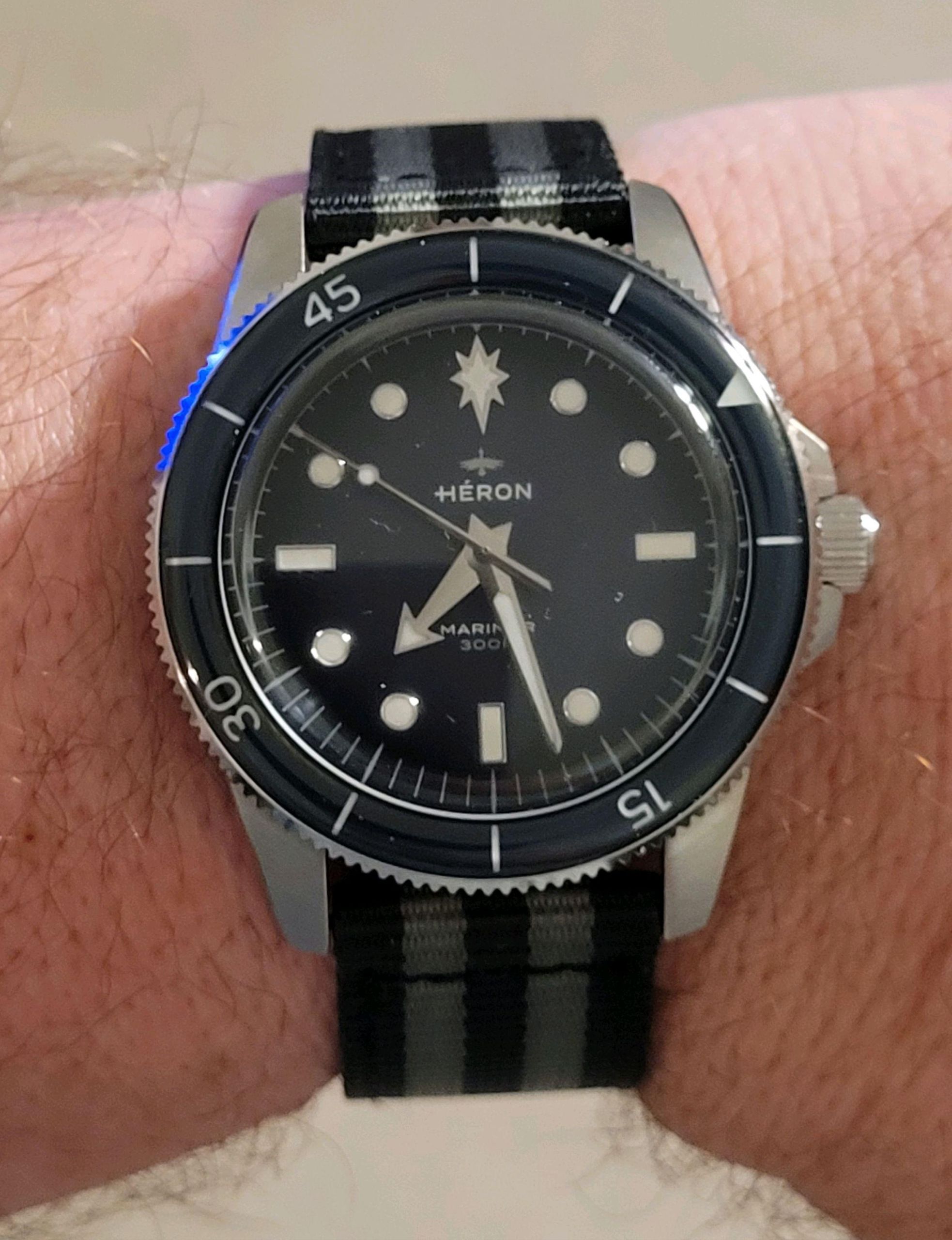 NWA - Heron Marinor Atlantic Blue | WatchCrunch