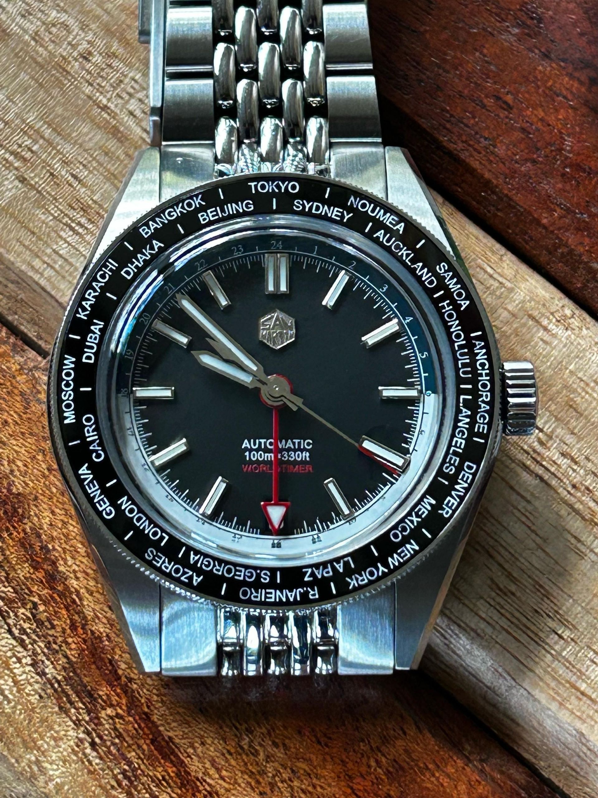 San Martin GMT City Timer “Paris Excursion” Watch | WatchCrunch