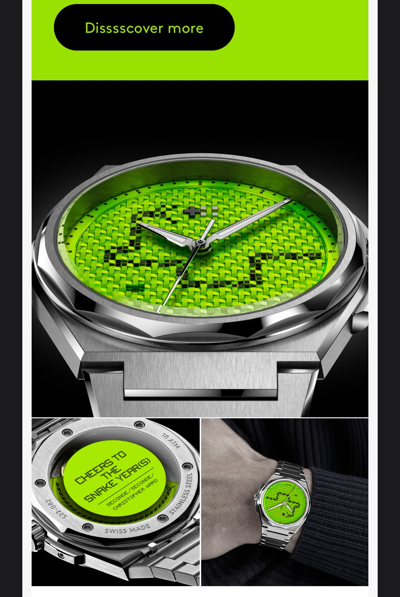 The New Christopher Ward SNAKE 🐍 | WatchCrunch
