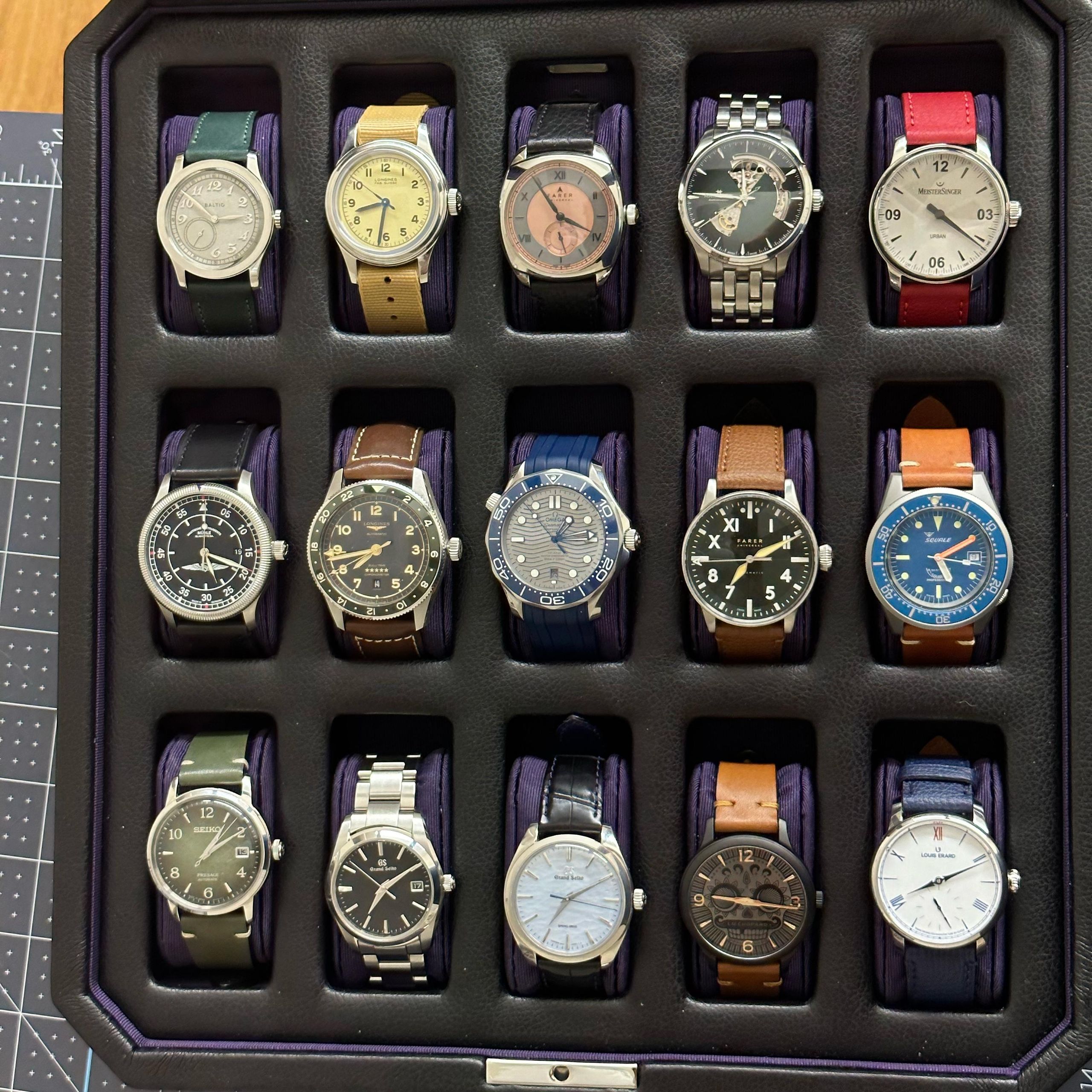 Finally filled up my watch box. | WatchCrunch