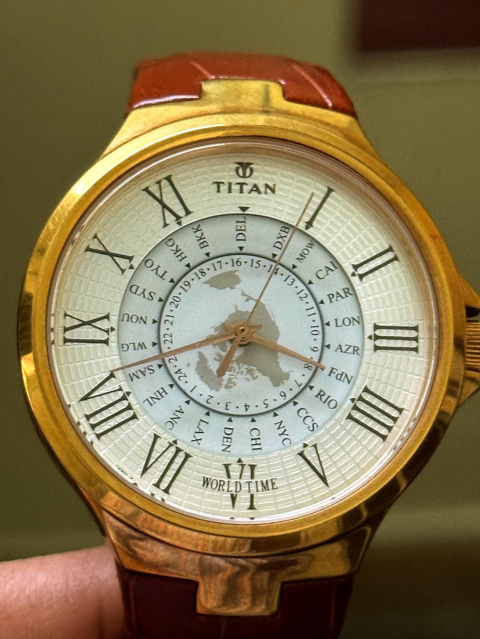 New Watch Alert: Titan World Time | WatchCrunch