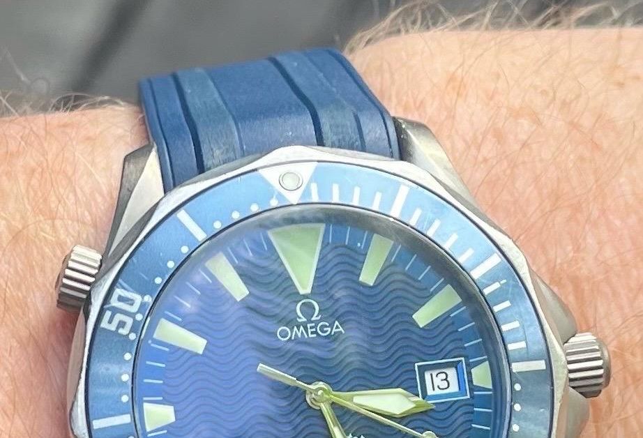 Modified Titanium Omega Seamaster | WatchCrunch