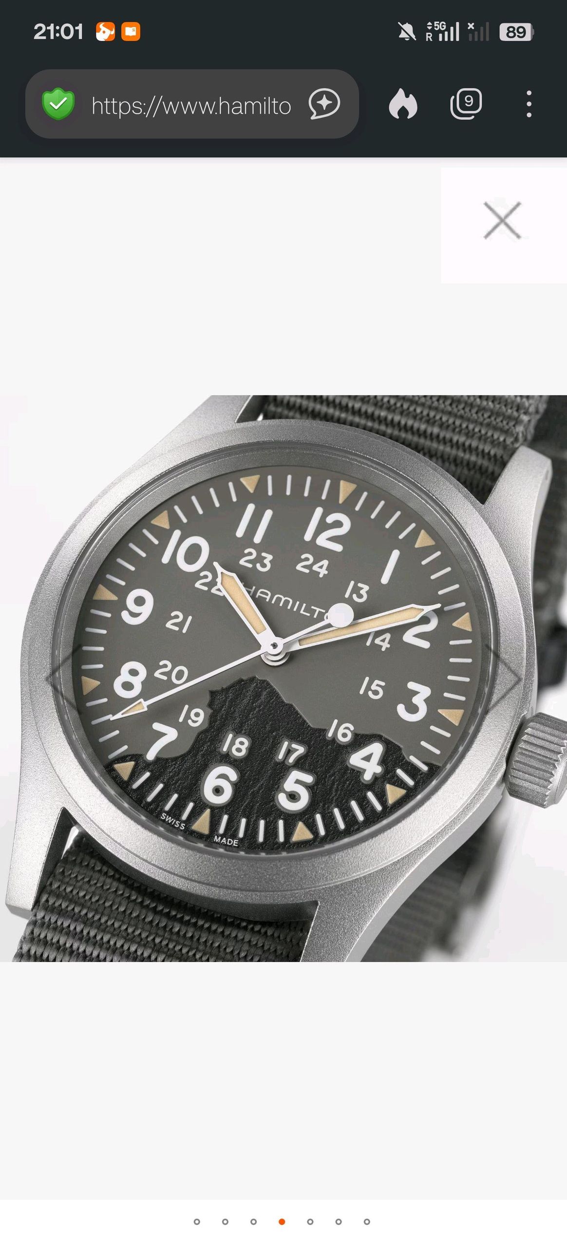 Hamilton Khaki Field Mechanical Hong Kong Edition | WatchCrunch
