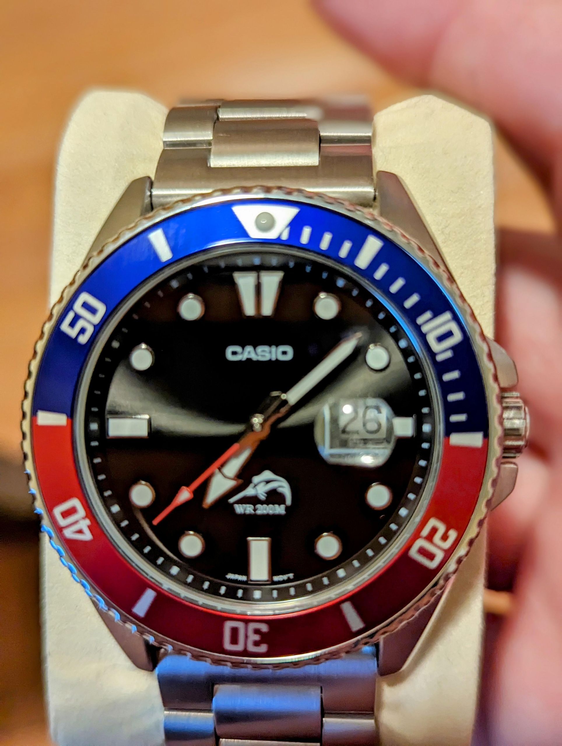 Casio Duro Cyclops Mod. | WatchCrunch