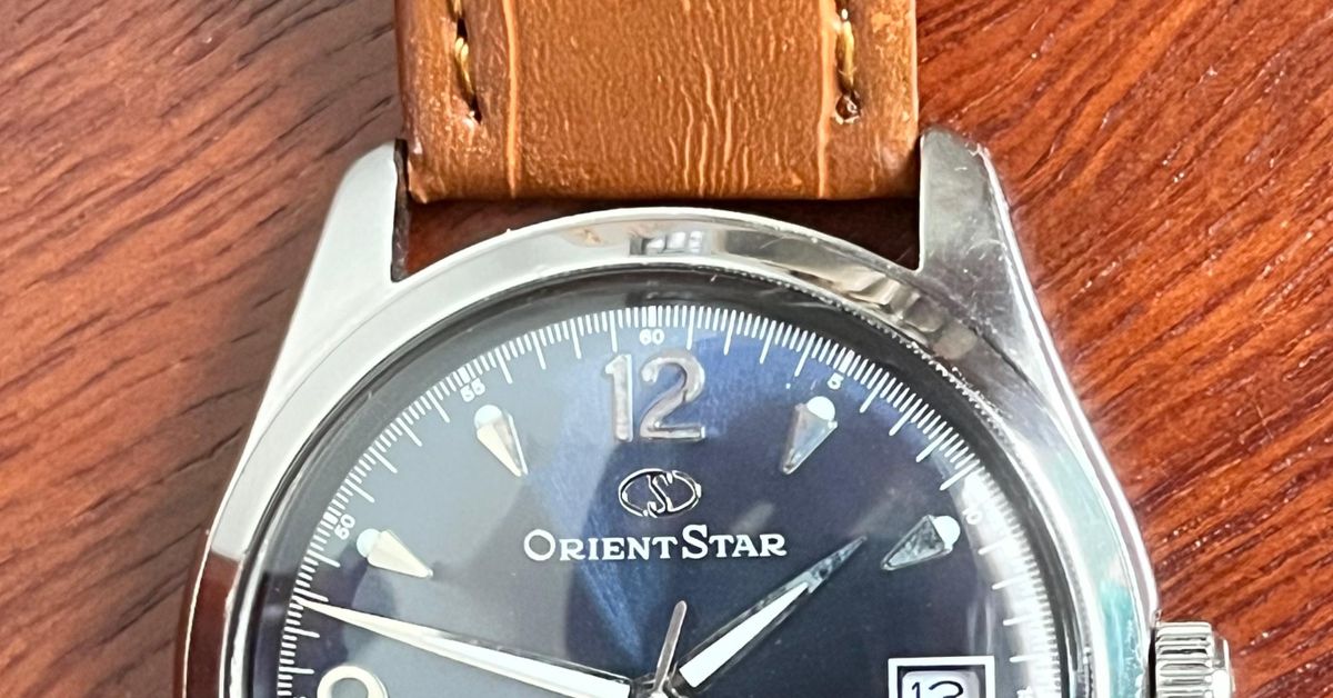 NWA! Orient Star “Explorient”, but this time in blue | WatchCrunch