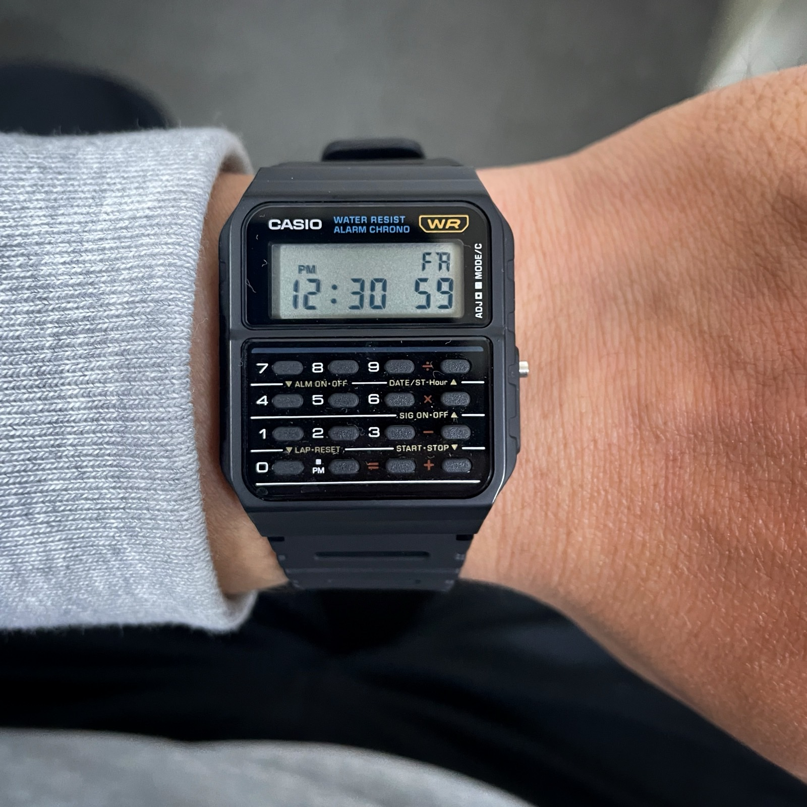 Casio Calculator Watch CA53W-1 | WatchCrunch
