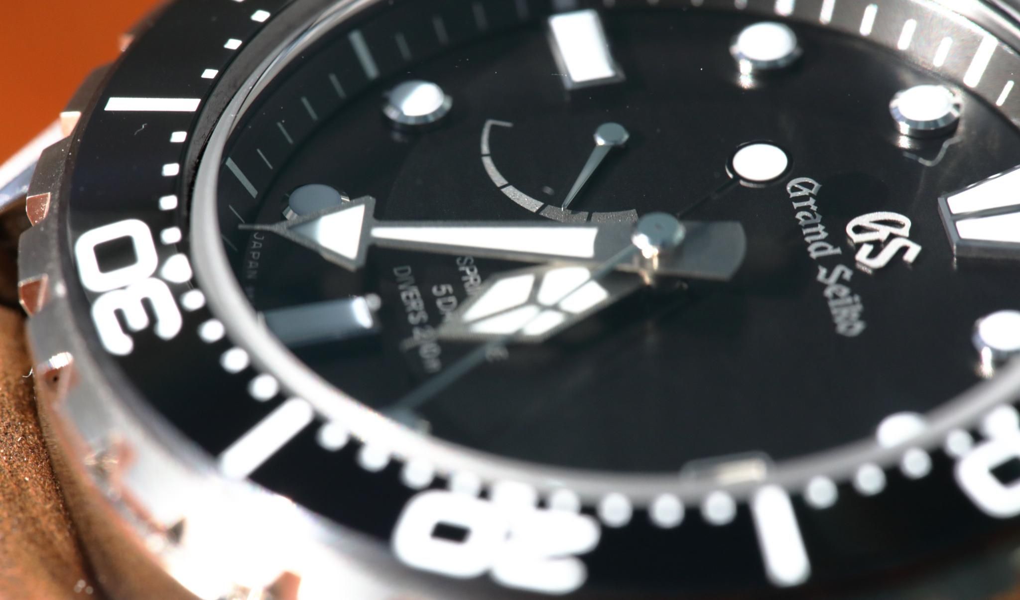 Grand Seiko SLGA015 Spring Drive 120 Hour Titanium Diver Review ...