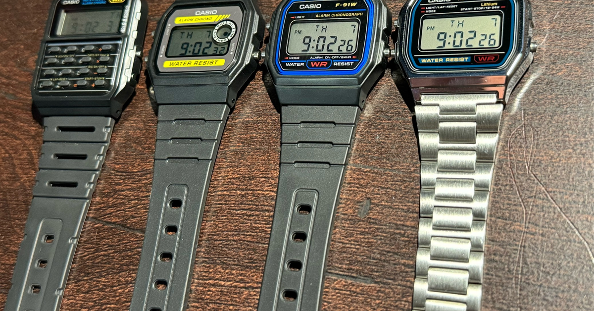 My Current Casio Collection | WatchCrunch