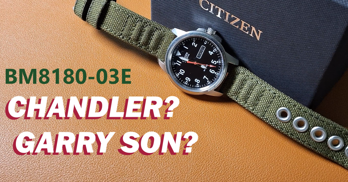 Why Chandler? Citizen BM8180-03E – A Not-So-Serious Watch Review ...