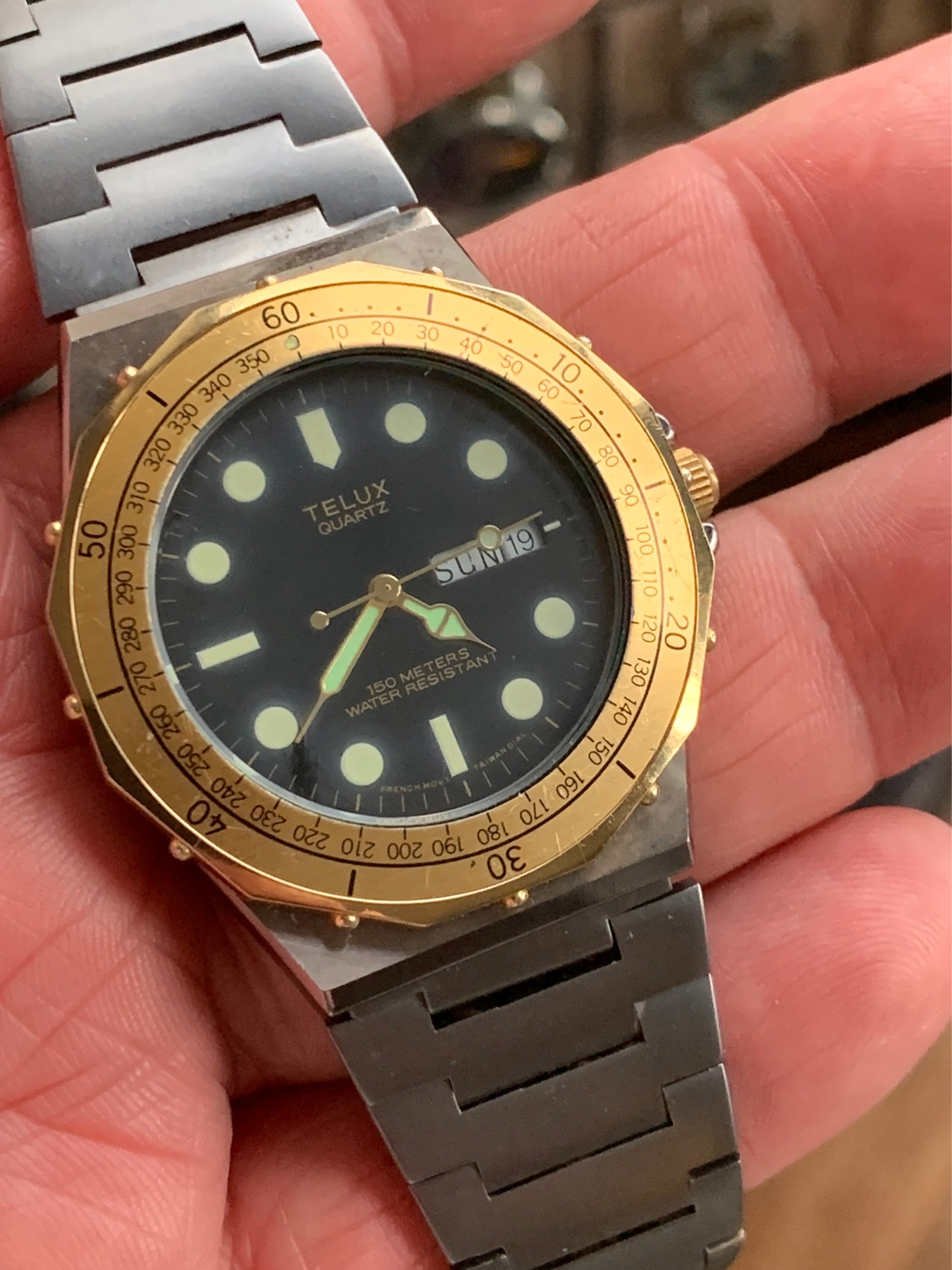 Telux French Movement Taiwan Dial - What year was this watch released ...