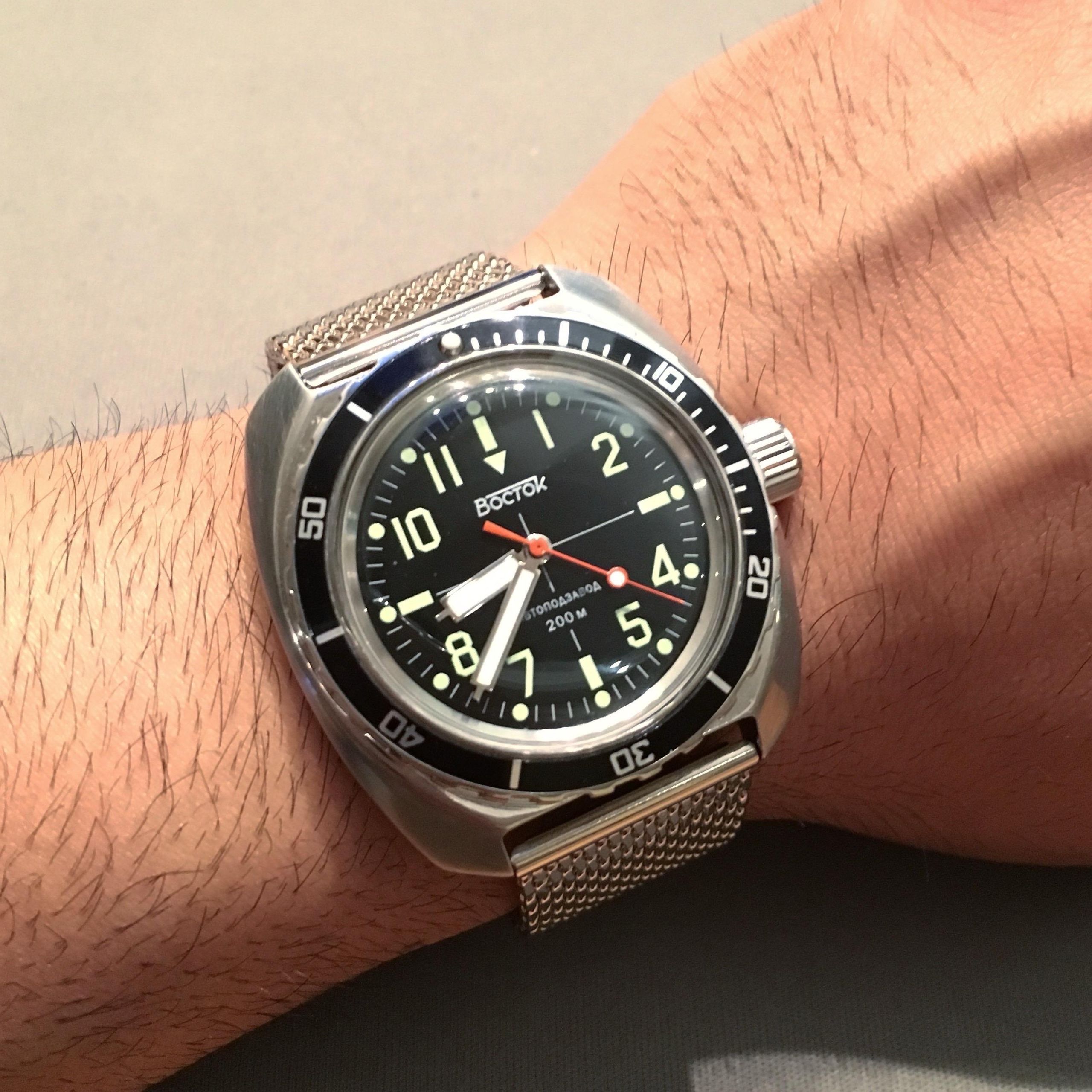 Vostok Amphibia SE | WatchCrunch