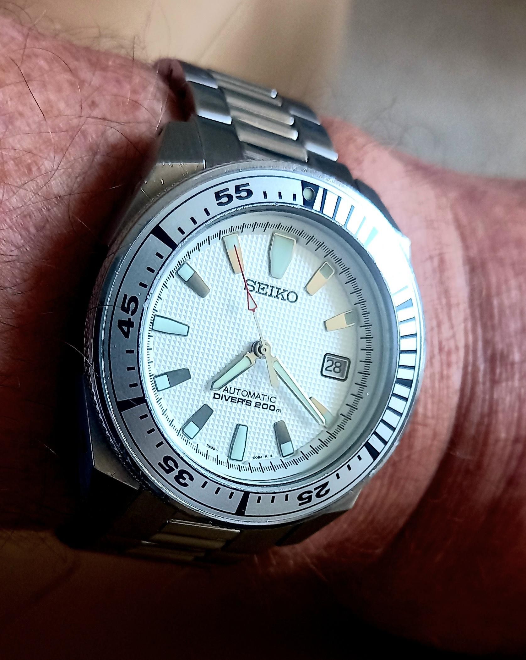 2004 Seiko Prospex Gen1 Samurai SNM009 7S35-00B0 😃 | WatchCrunch