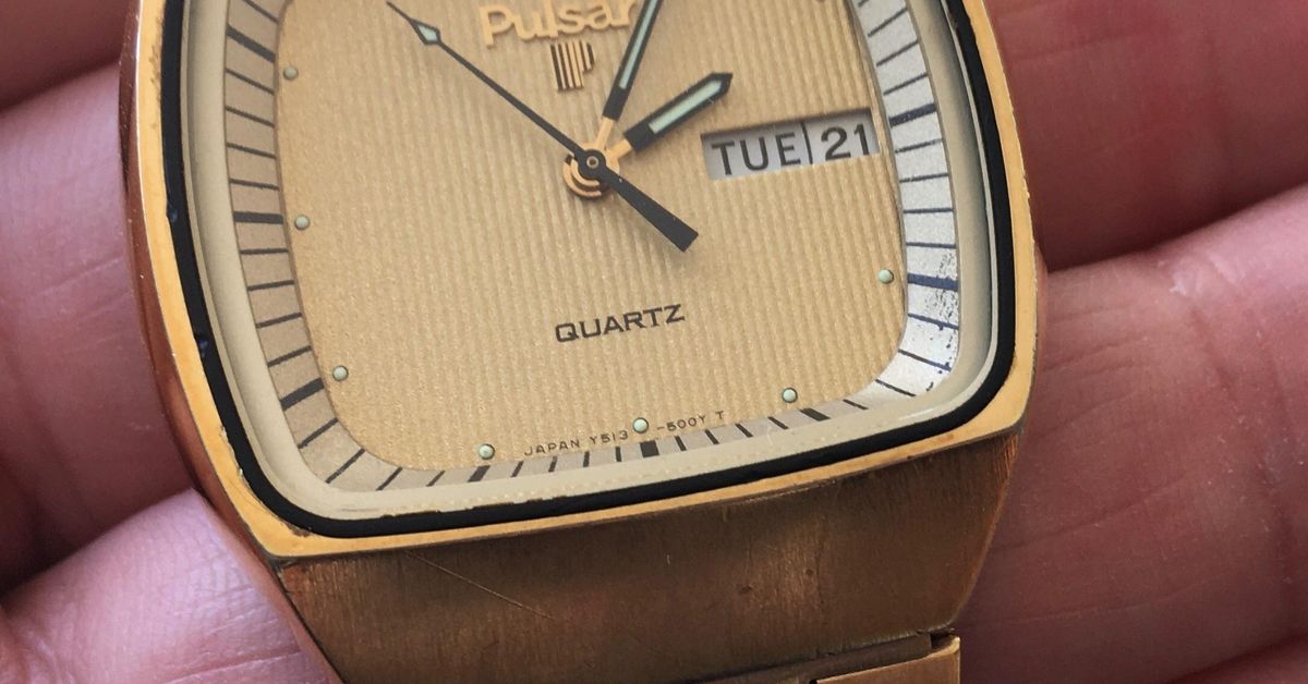 Full Service Vintage Pulsar TV Dial from 1988 | WatchCrunch