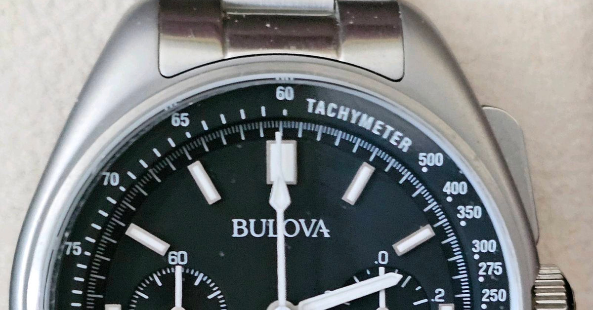 Bulova Accutron Lunar Pilot Chronograph-Reference 96B258 Watch ...